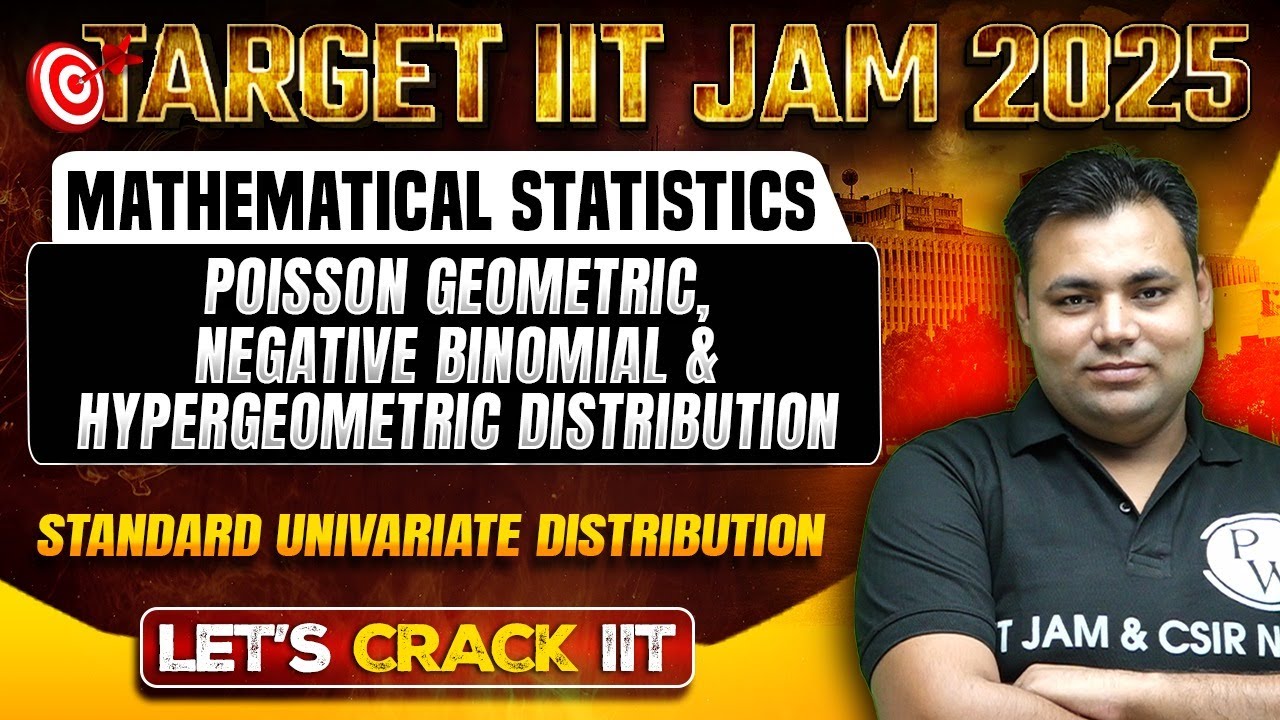 Poisson Geometric, Negative binomial & Hypergeometric Distribution ...