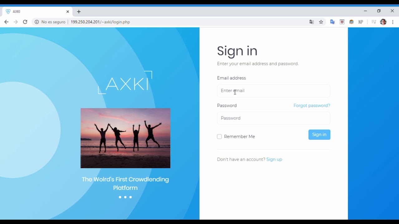 AXKI - The Future of Crowdlending - YouTube