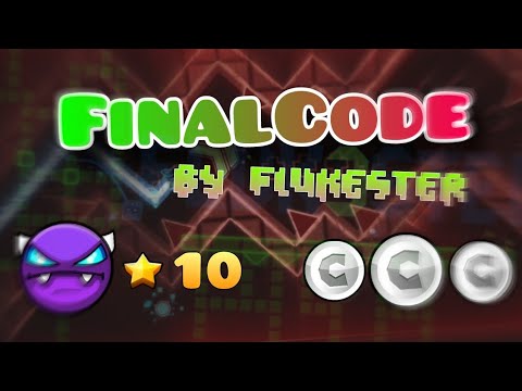 FinalCode by: Flukester (100% - All Coins) [MOBILE GD 2.205] - YouTube