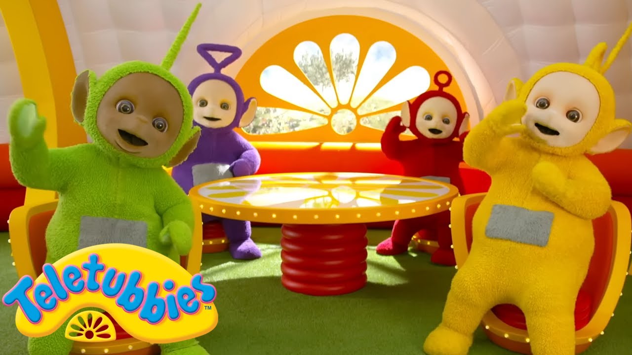 Teletubbies | Teletubbies Spinning Around In Circles | Pertunjukan ...