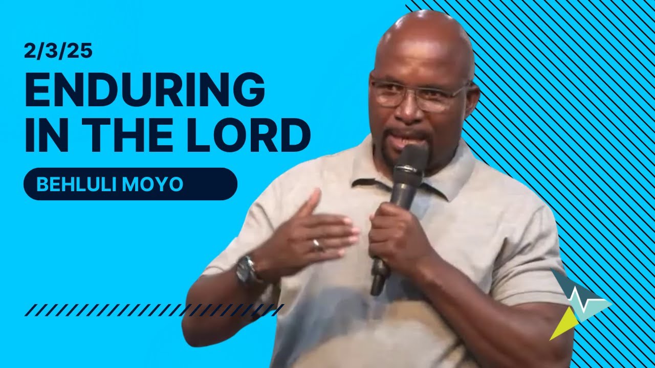 Enduring in The Lord - Behluli Moyo - 2 March 2025 - YouTube