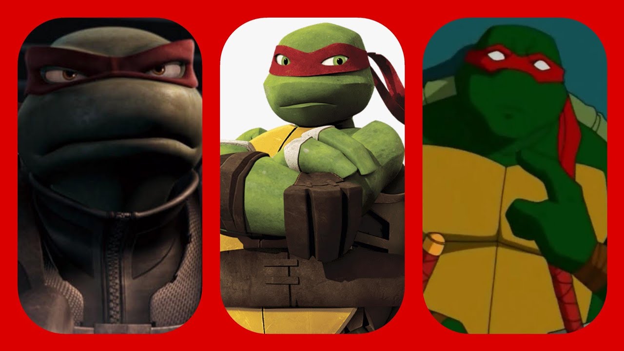 "Ralpheal" Evolution in Cartoons and Movies (TMNT) - YouTube