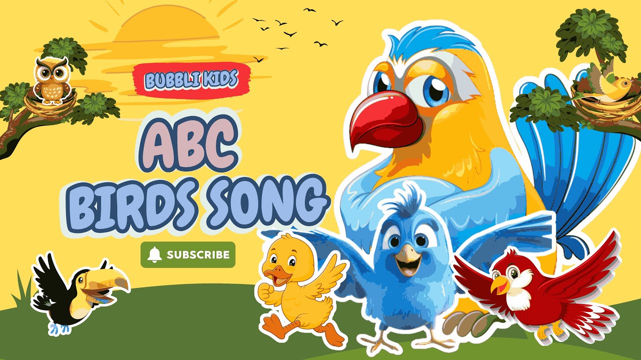 "ABC Birds Dance Party! 🎶 Fun Alphabet Learning Song for Kids ...