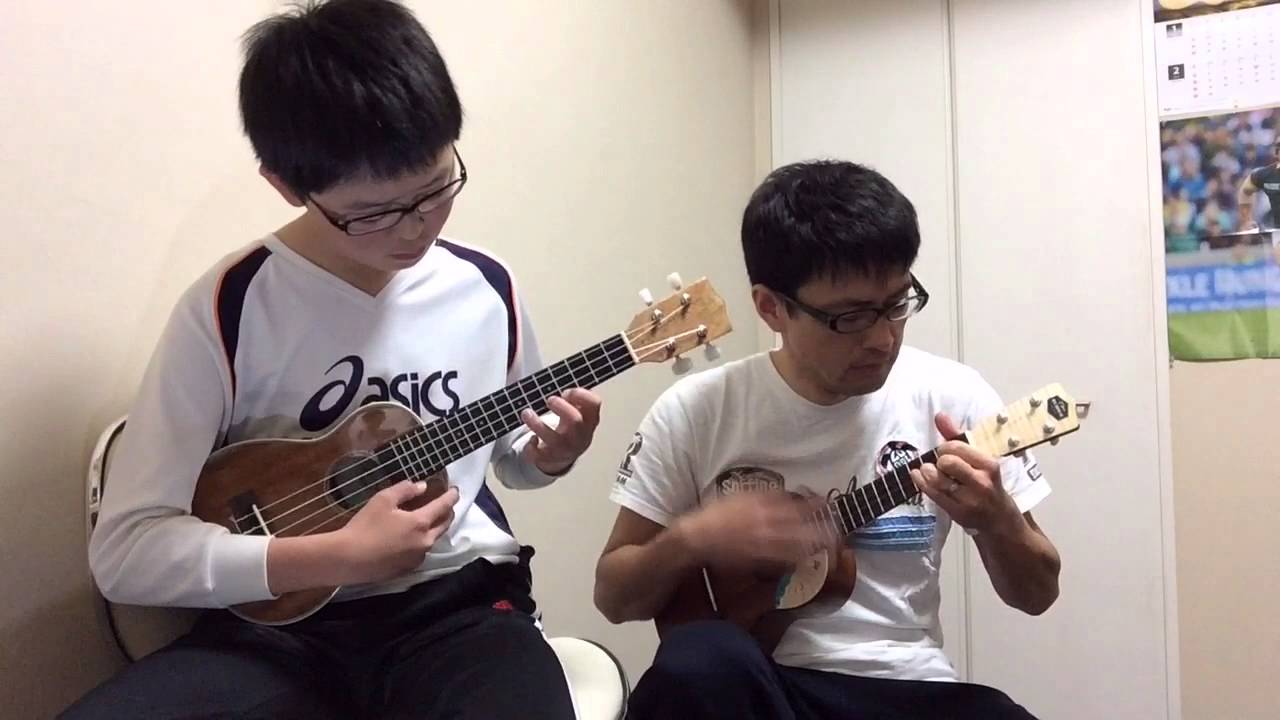 Pachelbel Canon in D (ukulele duet) / amon_t & amon_k - YouTube