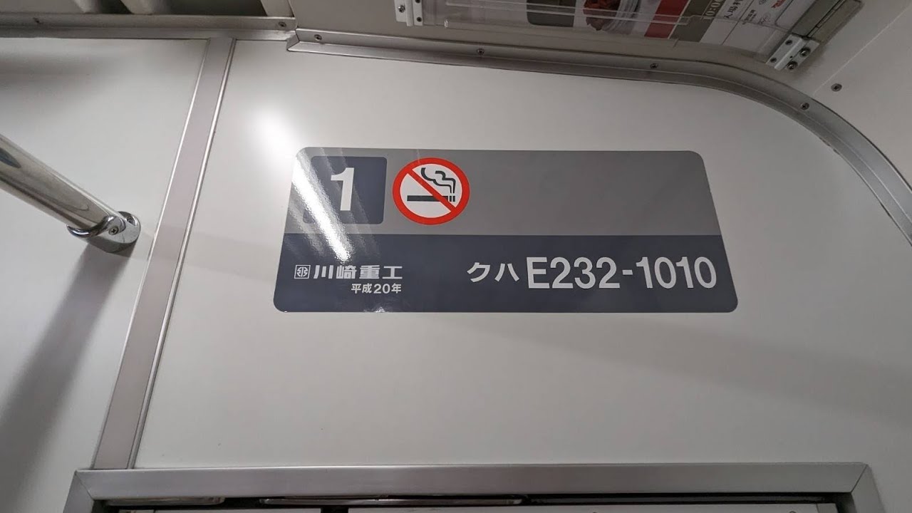 【JR東日本 ラッシュ】根岸線 E223系 1000番台 1010（110 ）編成 広角前面展望 - YouTube