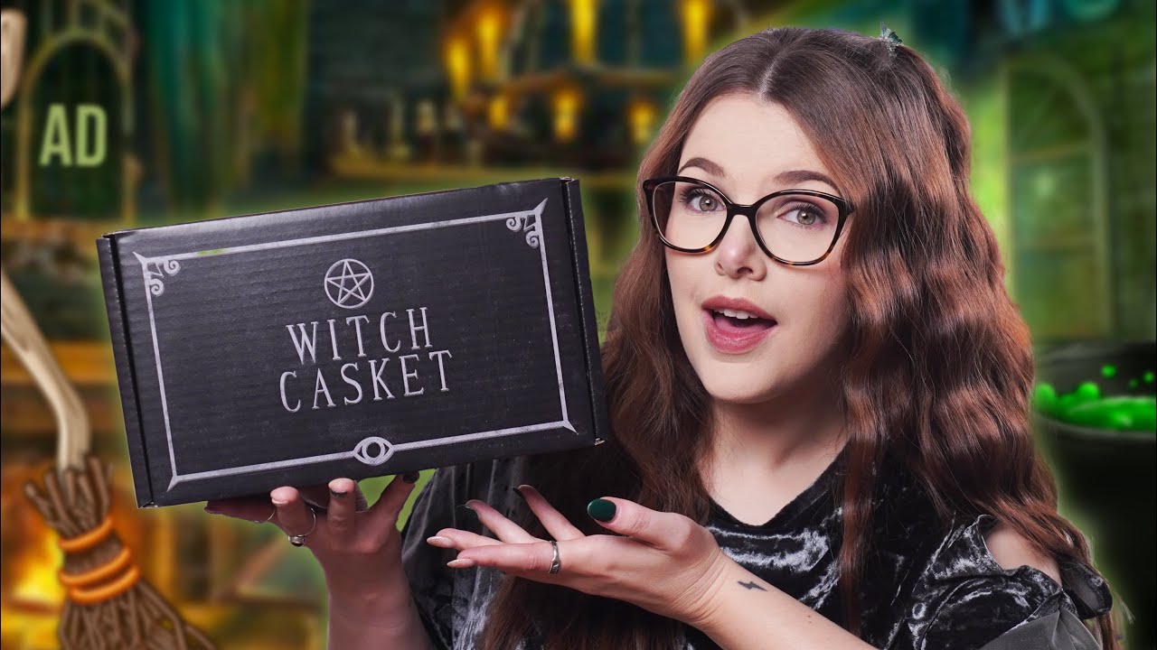 WITCH CASKET 🔮 Altar Curiosities | October 2023 - YouTube