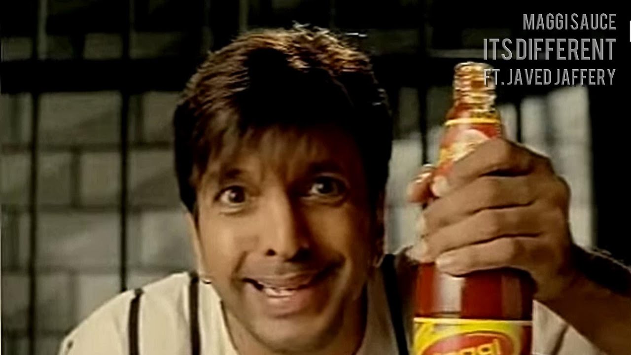 Hilarious Maggi Tomato Ketchup Ads Its Different Javed Jaffery Advertisement Series - YouTube