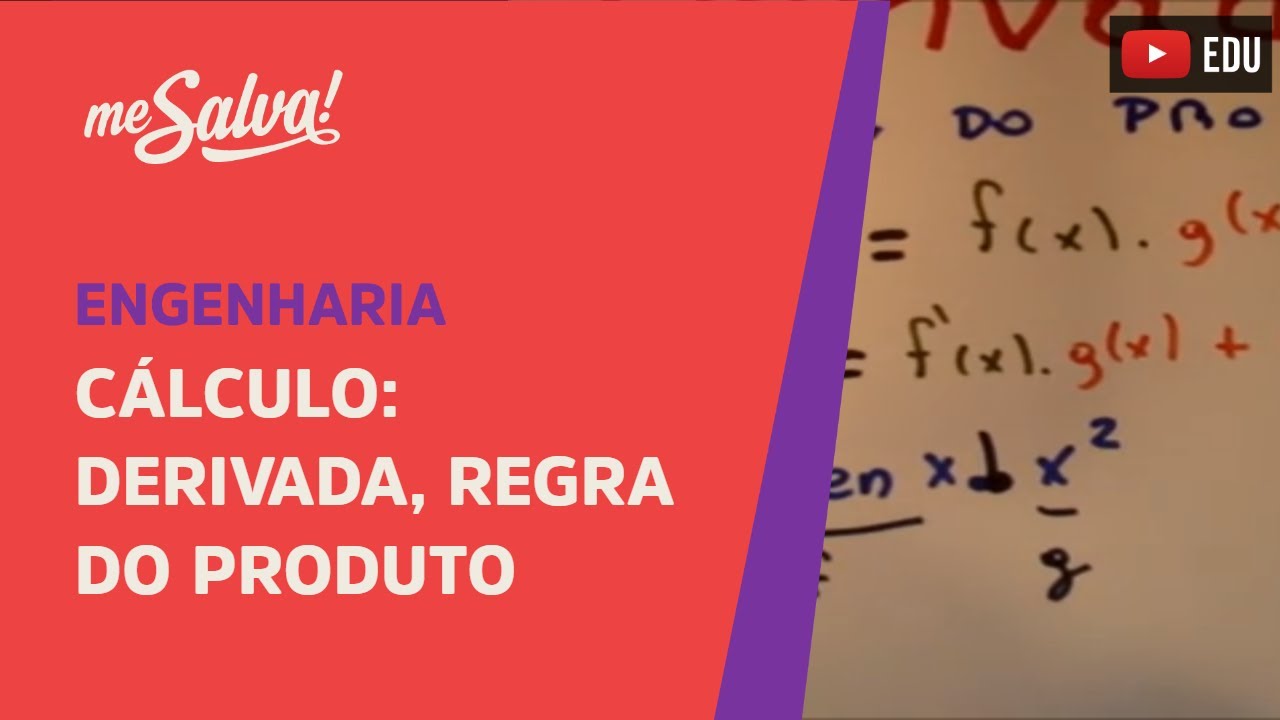 Me Salva! Cálculo - Derivada, Regra do Produto - YouTube