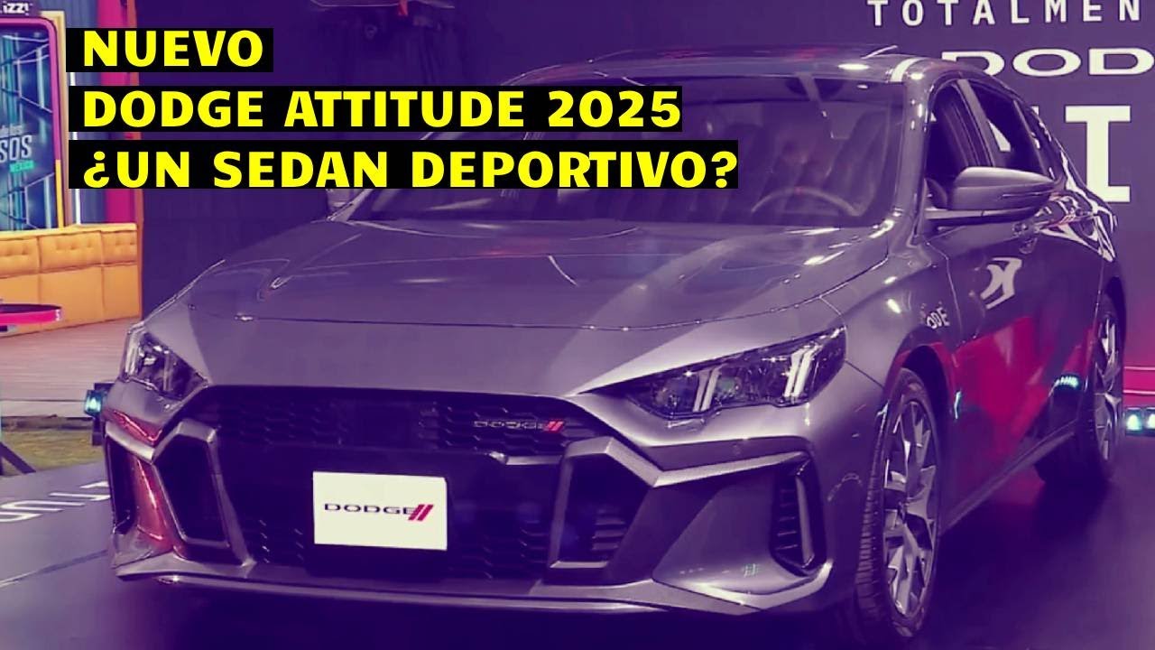 ¡Increíble! Dodge Attitude 2025: Diseño, Tecnología y Performance en un ...