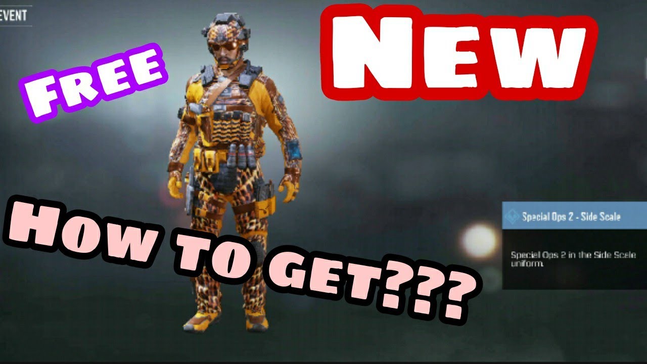 Special Ops 2 Side Scale New Operator CoDM - YouTube
