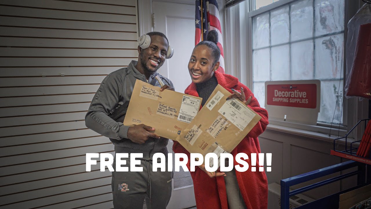 TEVIN FARMER & POCA ship out AIRPODS to TWO WINNING SUBSCRIBERS ...