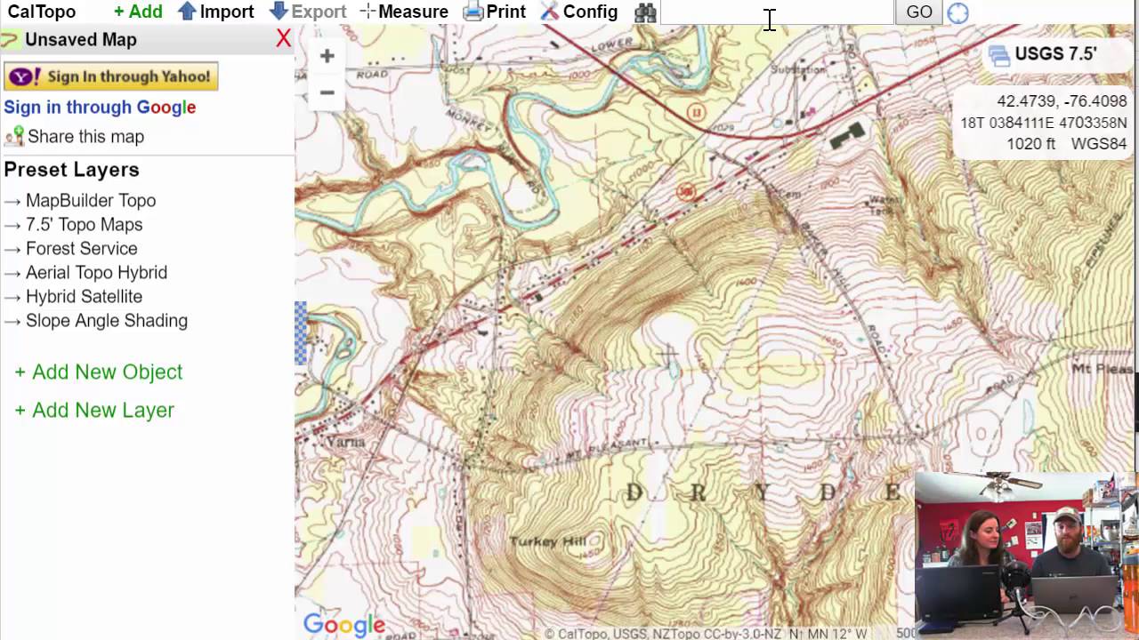 Mapping A Trail Run With Caltopo - Free Map Tool With Export - YouTube