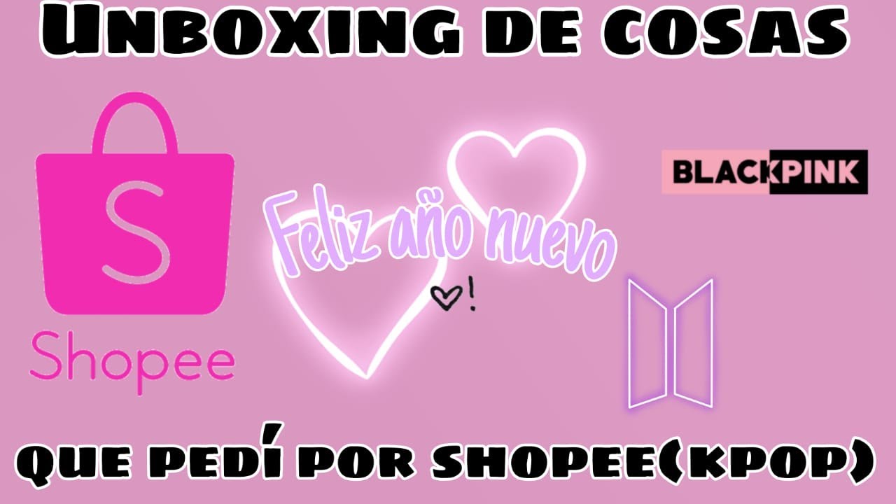 unboxing de shopee( kpop ) - YouTube