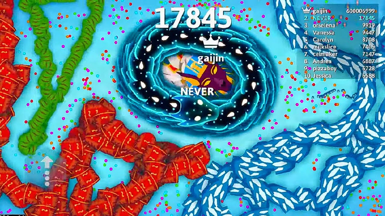 Can You Survive This Snake Circle? Snake.io🐍 #321 - YouTube