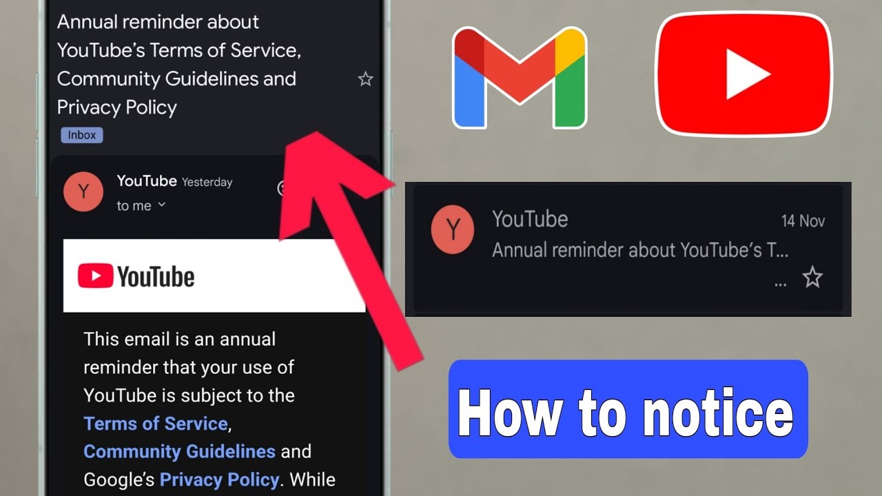 Annual reminder about YouTube Terms of Service Community Guidelines and ...