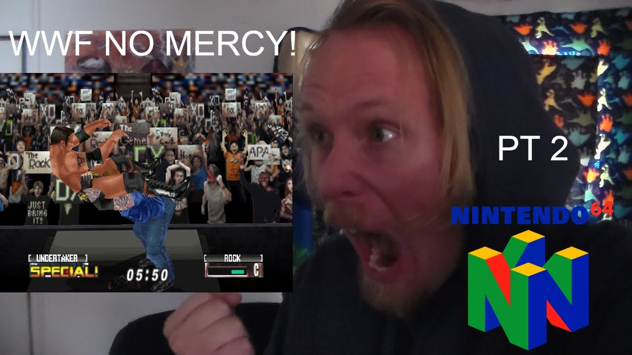 TRIPLE THREAT GONE WRONG! WWF No Mercy N64 GAMEPLAY Pt 2! - YouTube