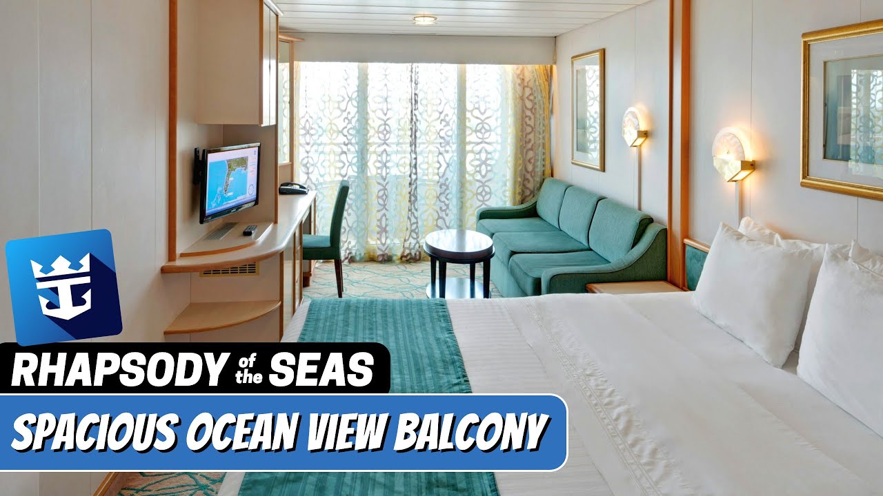 Rhapsody Of The Seas Spacious Ocean View Balcony Full Walkthrough