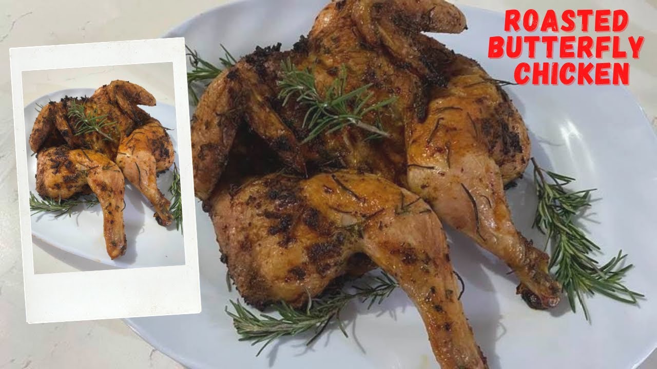 How To Make Roasted Butterfly Chicken | Holiday Cooking | Trinidad ...