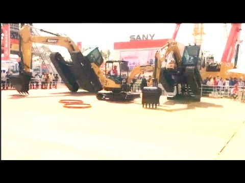 SANY MACHINE DEMO - YouTube