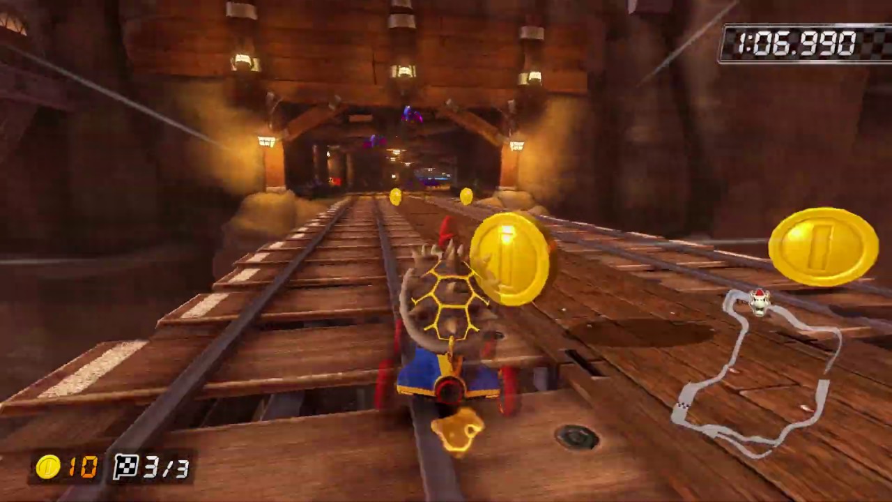 Wii Wario's Gold Mine [200cc] - 1:25.518 - vƒ Jimmy- (Mario Kart 8 ...