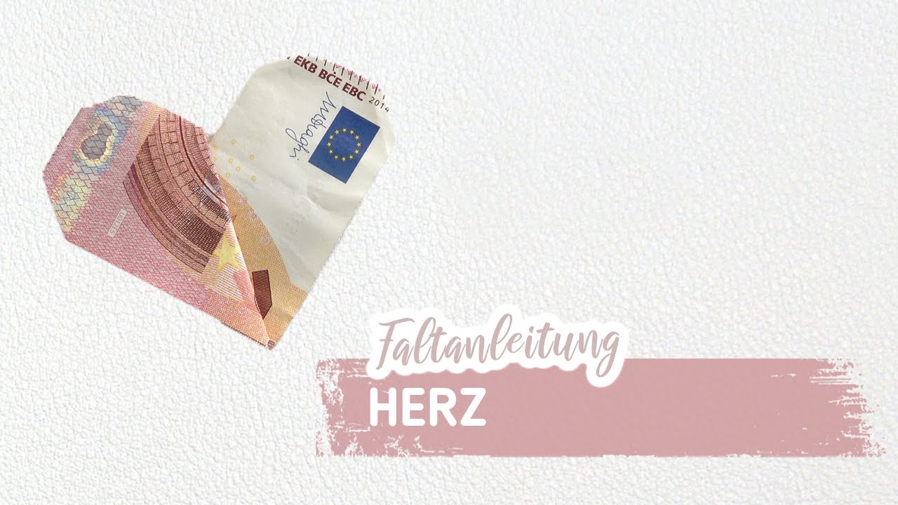 10 Euro Schein Falten Geburtstag