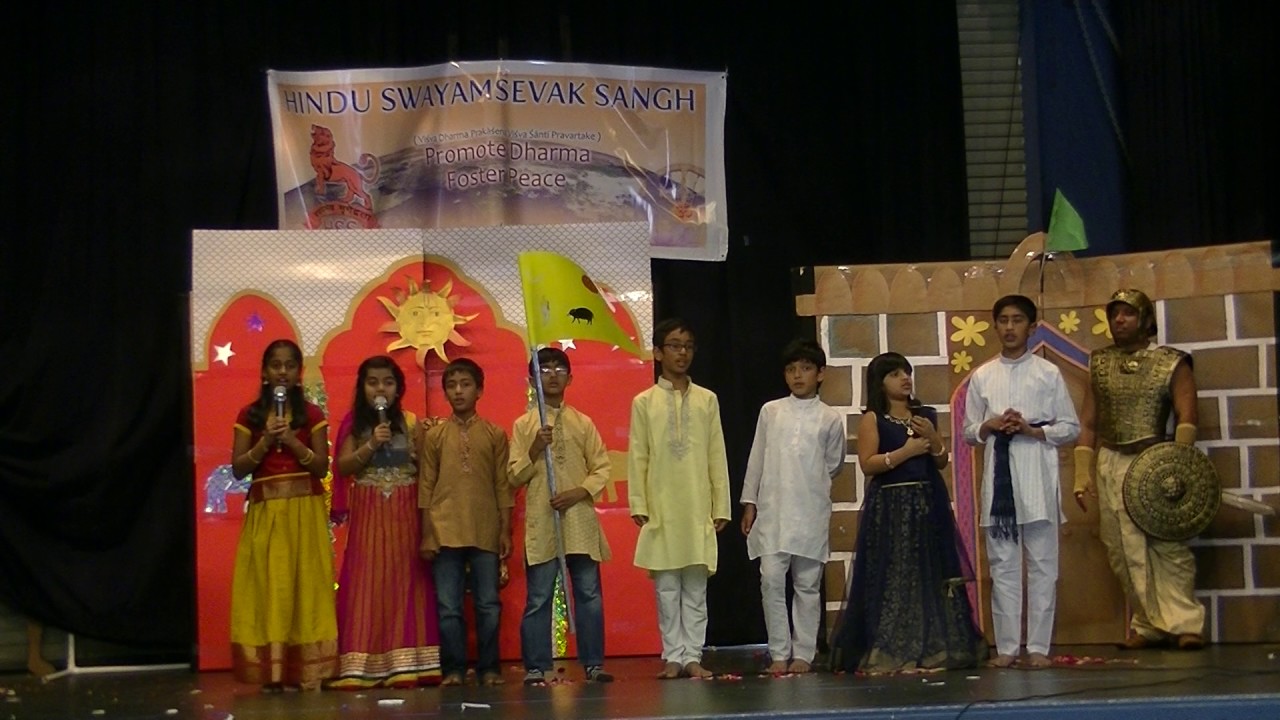 HSS CC Nagar Varsha Pratipada Utsav 2017 - Dublin Bala Geet - YouTube
