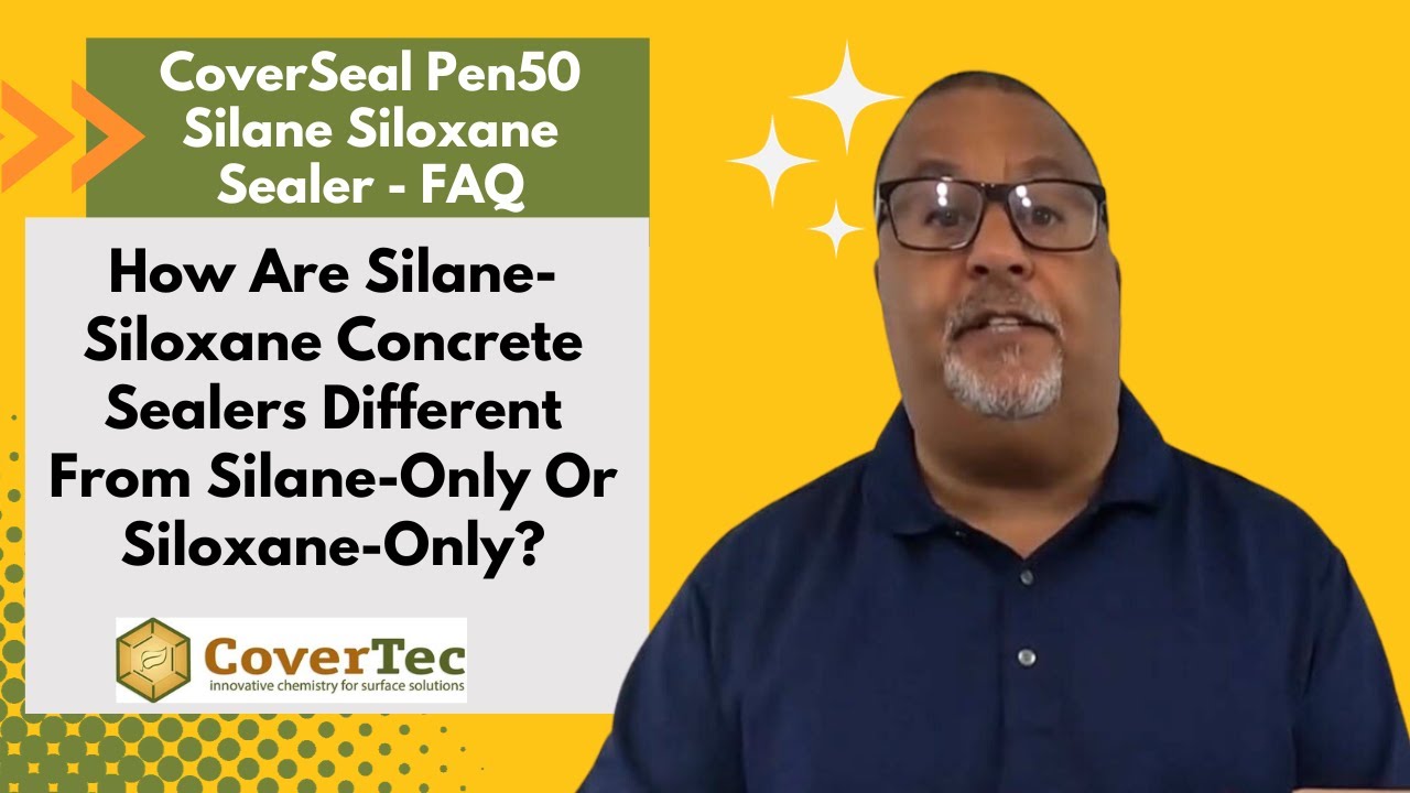 How Are Silane Siloxane Concrete Sealers Different From Silane Only Or ...
