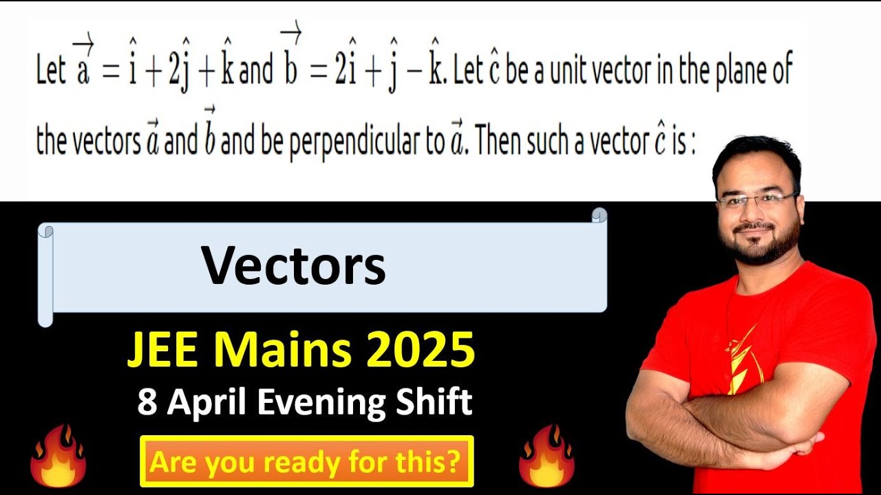 Let a =i+2j+k and b=2i+j-k . Let c be a unit vector in the plane of the ...