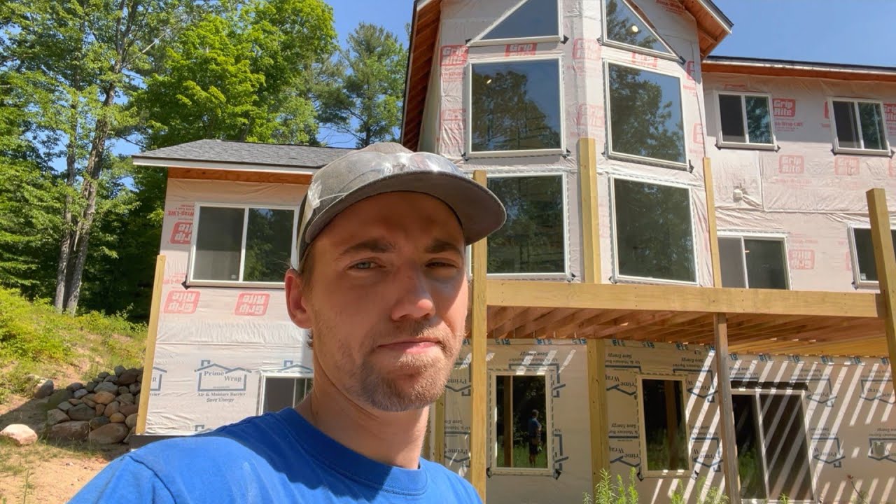 One Month of Siding Down Two more to Go | Cement Fiber Board Lap Siding ...