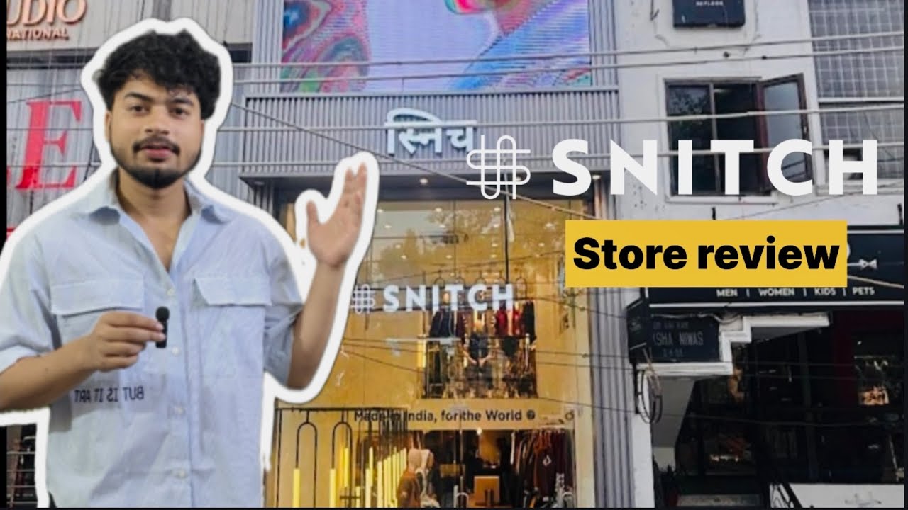 SNITCH store delhi: What's inside? | Complete walkthrough - YouTube