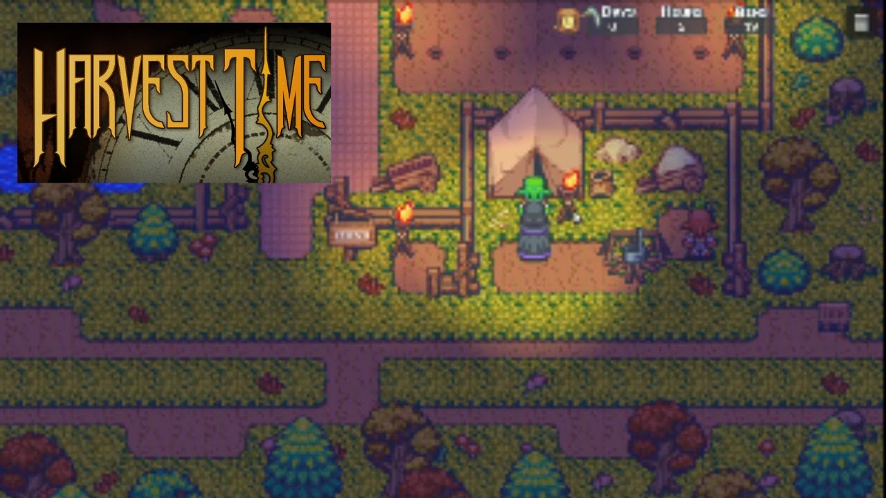 Let's Play Harvest Time Part 1 - A Horror Farming Sim - YouTube
