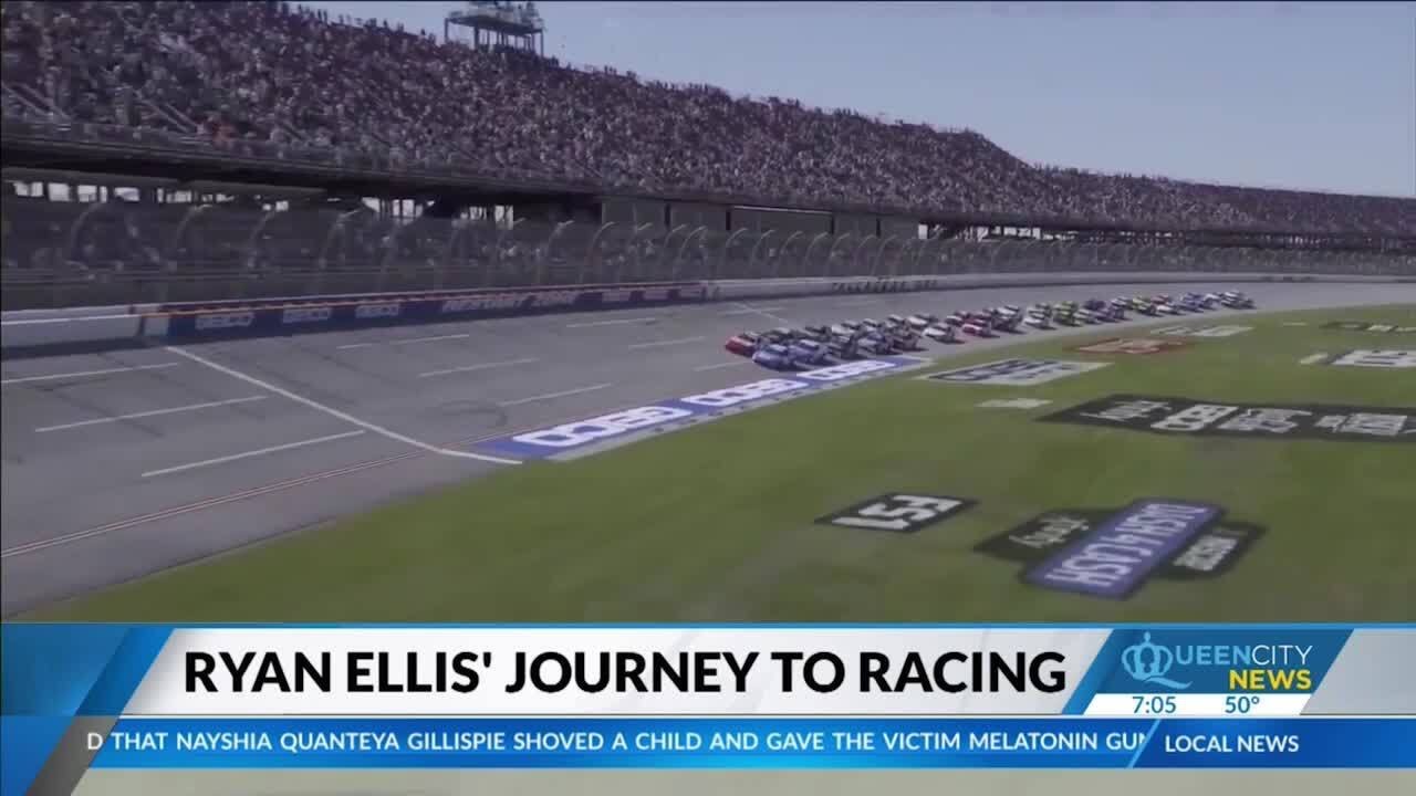 NASCAR driver Ryan Ellis honors a family racing legacy that includes ...