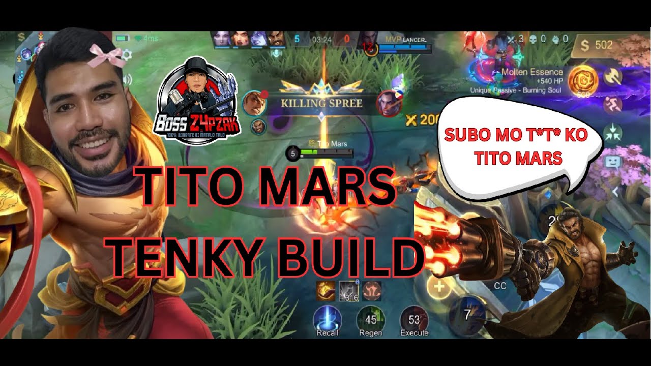 NAGPANGGAP AKONG SI Tito Mars sa ML #funny #mobilelegends #titomars # ...