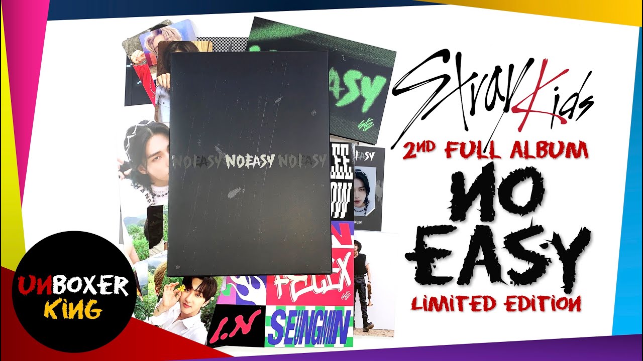 STRAY KIDS 스트레이 키즈 || NO EASY || LIMITED EDITION VERSION || KPOP ALBUM ...