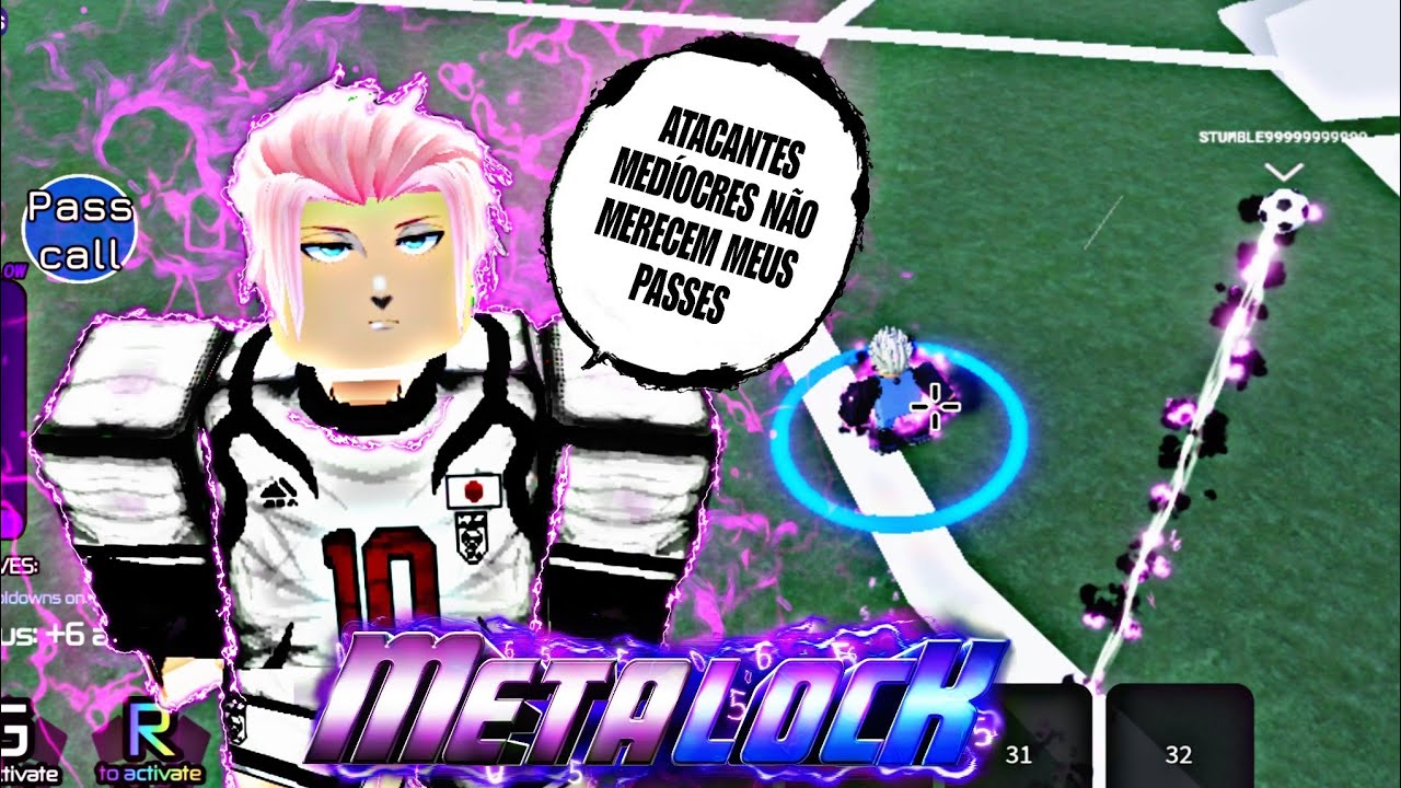 ME TORNEI ITOSHI SAE NESSE "NOVO" JOGO DE BLUE LOCK ROBLOX META LOCK ...