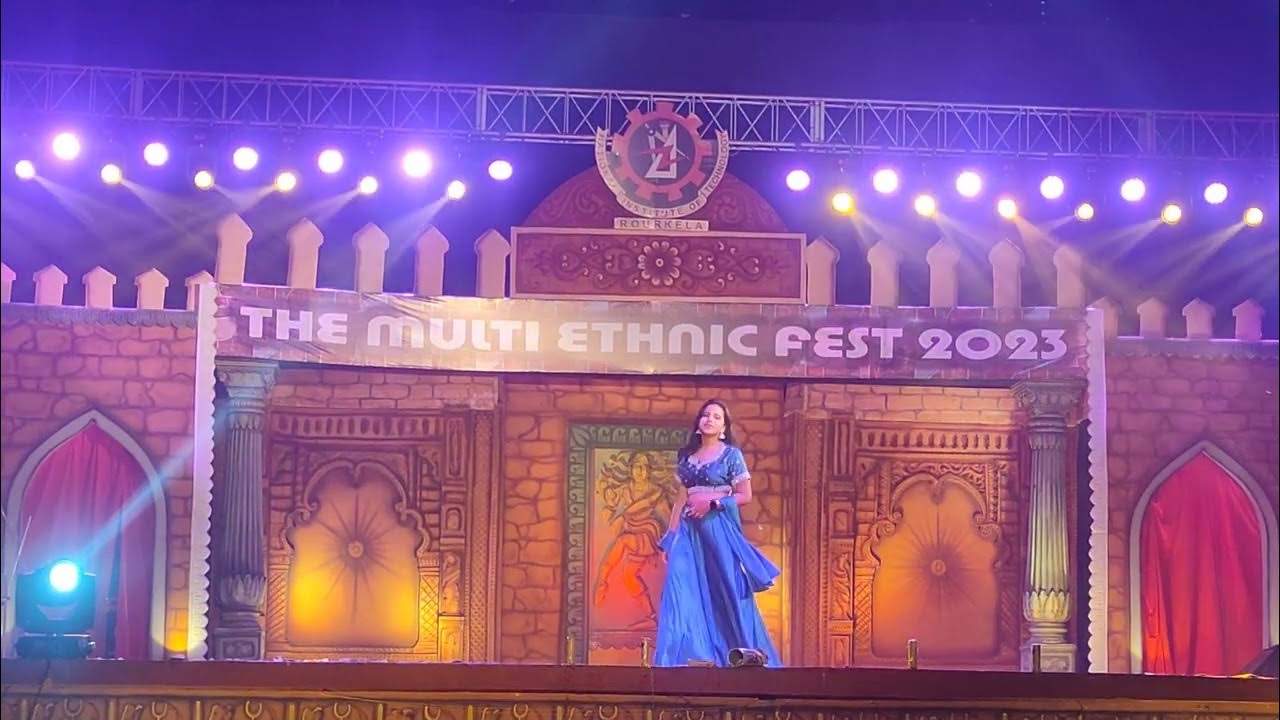 #Ramp walk-A showcase of all types of tradition and culture at NITRourkela#.MULTI-ETHNIC FEST ...