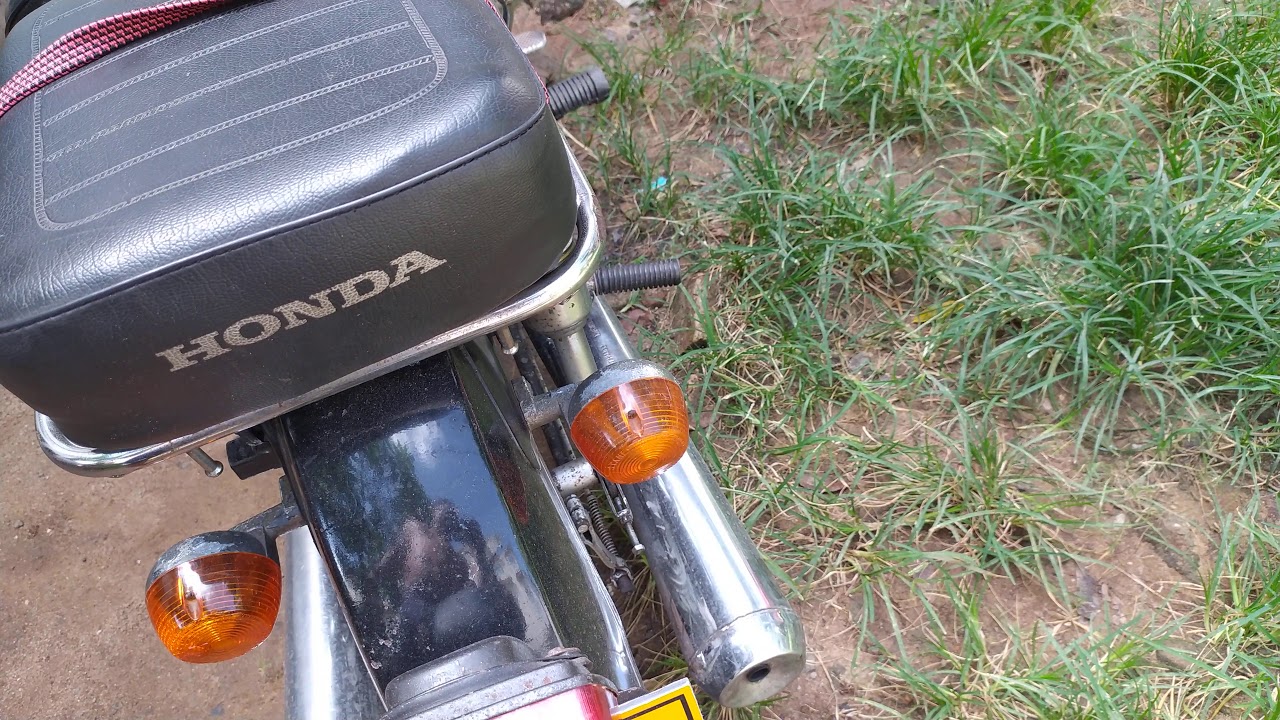 honda cd125t 6v 4 giyer after 30 year - YouTube