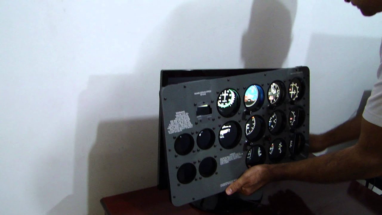 Front Panel C172 - Flight Training - YouTube