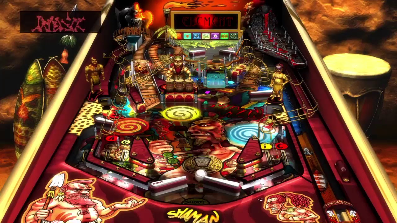 Zen Pinball 2/FX3. Gameplay PS4. All Tables. Shaman. - YouTube