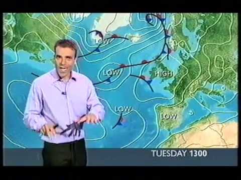 BBC Weather 25th July 2004 - YouTube