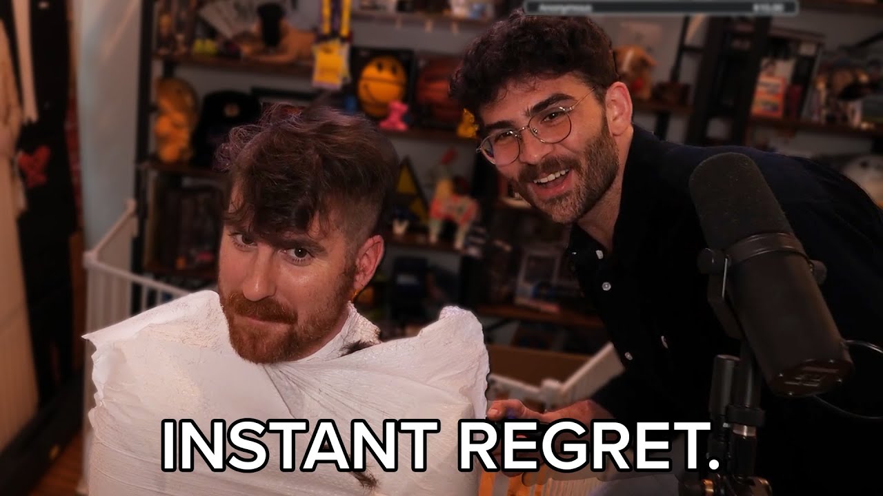 HasanAbi shaves a head for $50,000 (feat. LolOverruled) - YouTube