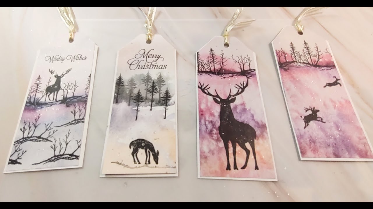 Stamped Tags with Card-io Stamps #cardio - YouTube