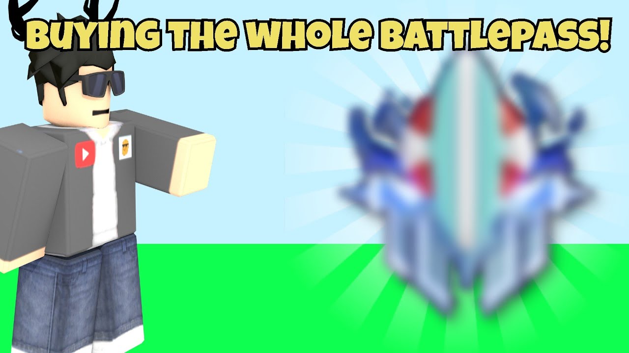 Buying And Reviewing The Whole Battle Pass Bedwars Season 5 Youtube