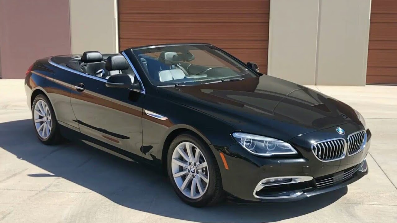 BMW 6 Series 640i Convertible 2017 - YouTube