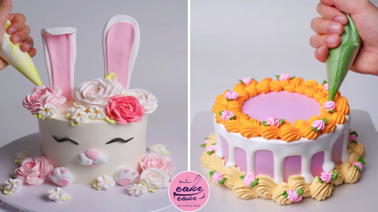 Stunning Cake Tutorials For Beginners | Special Cake Designs For ...