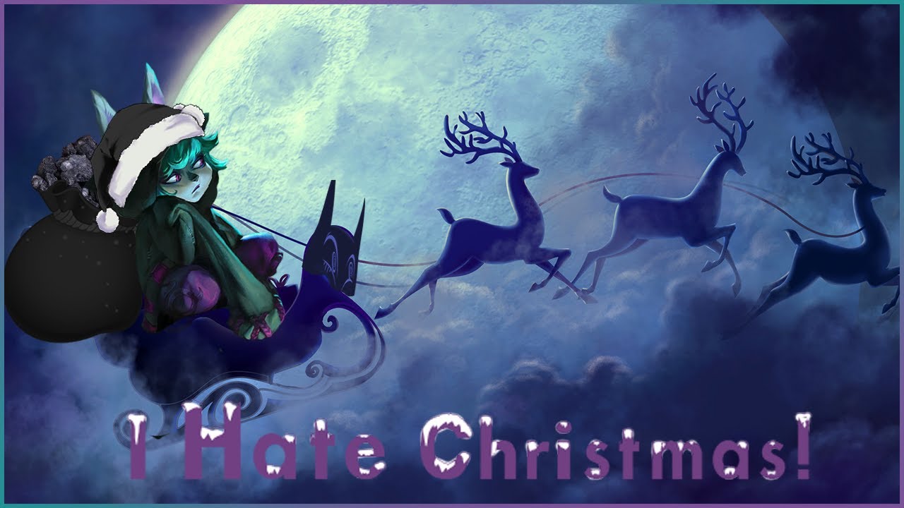 Local happiness hater wishes you a gloomy Christmas. - YouTube