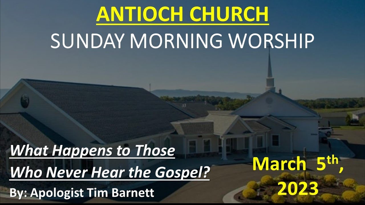 What Happens to Those Who Never Hear the Gospel?- Apologist Tim Barnett ...