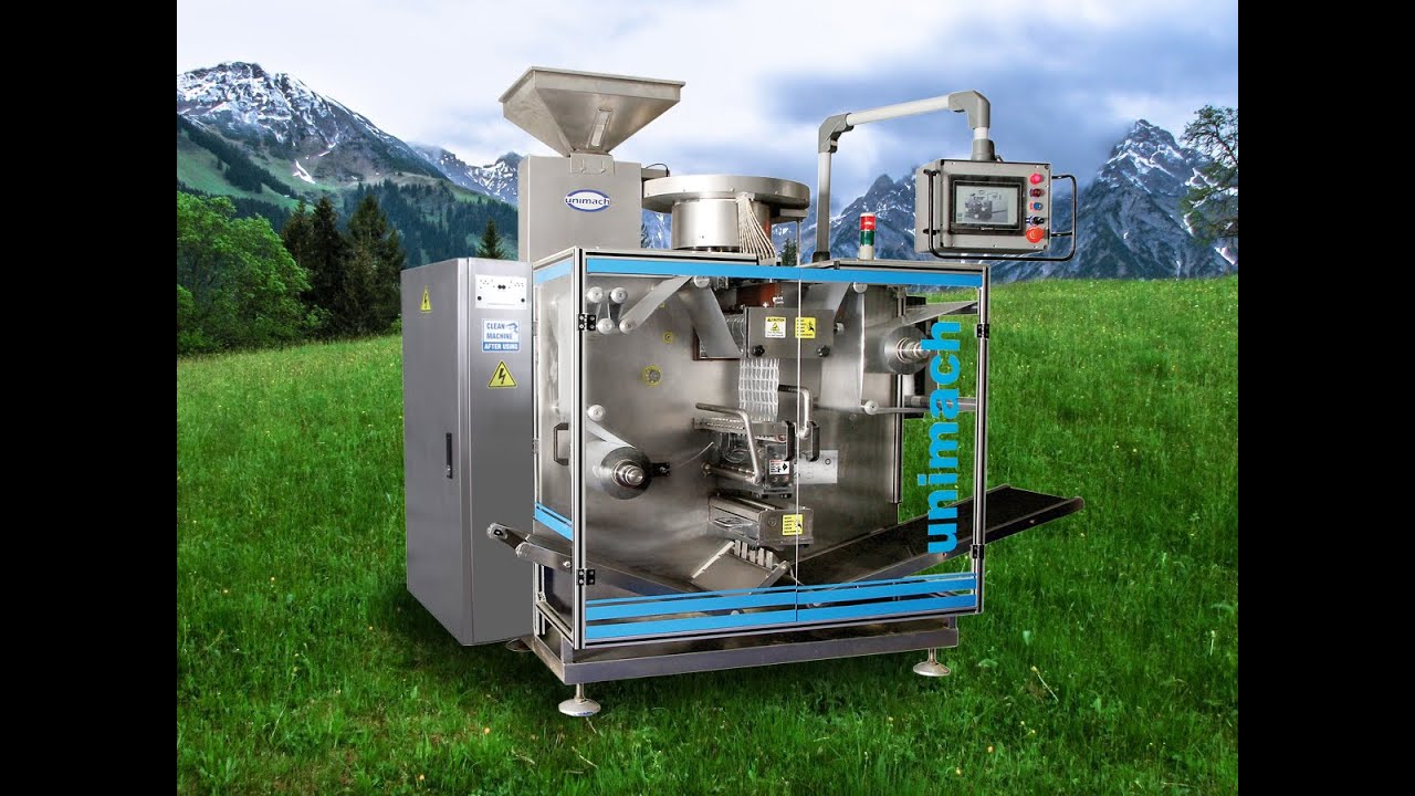 High Speed Strip Packaging Machine (8-10 ROW) - YouTube