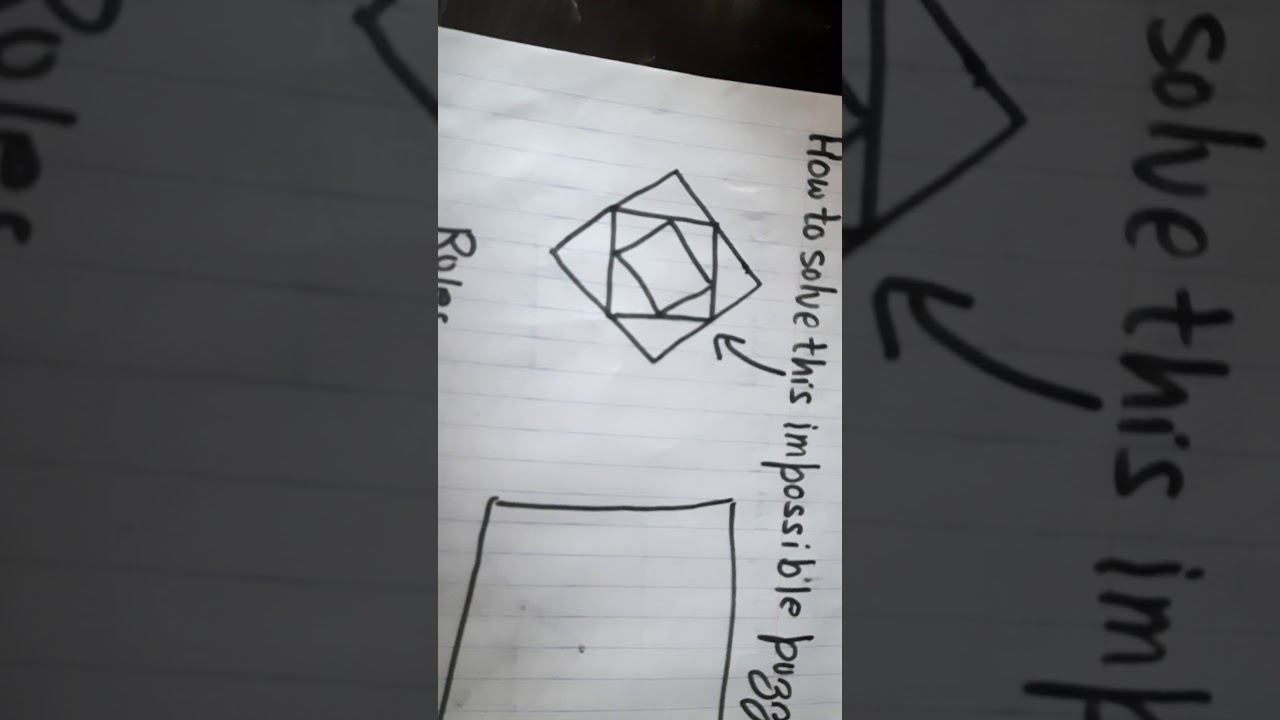 How to solve this impossible puzzle easily - YouTube