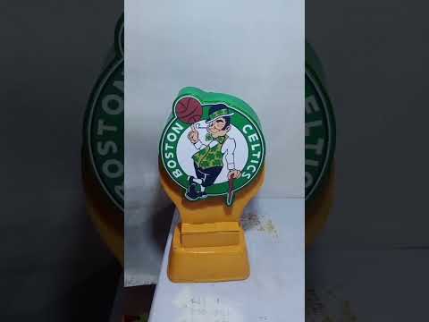 My NBA team Idol. my craft mini NBA logo. All is just for Fun. - YouTube